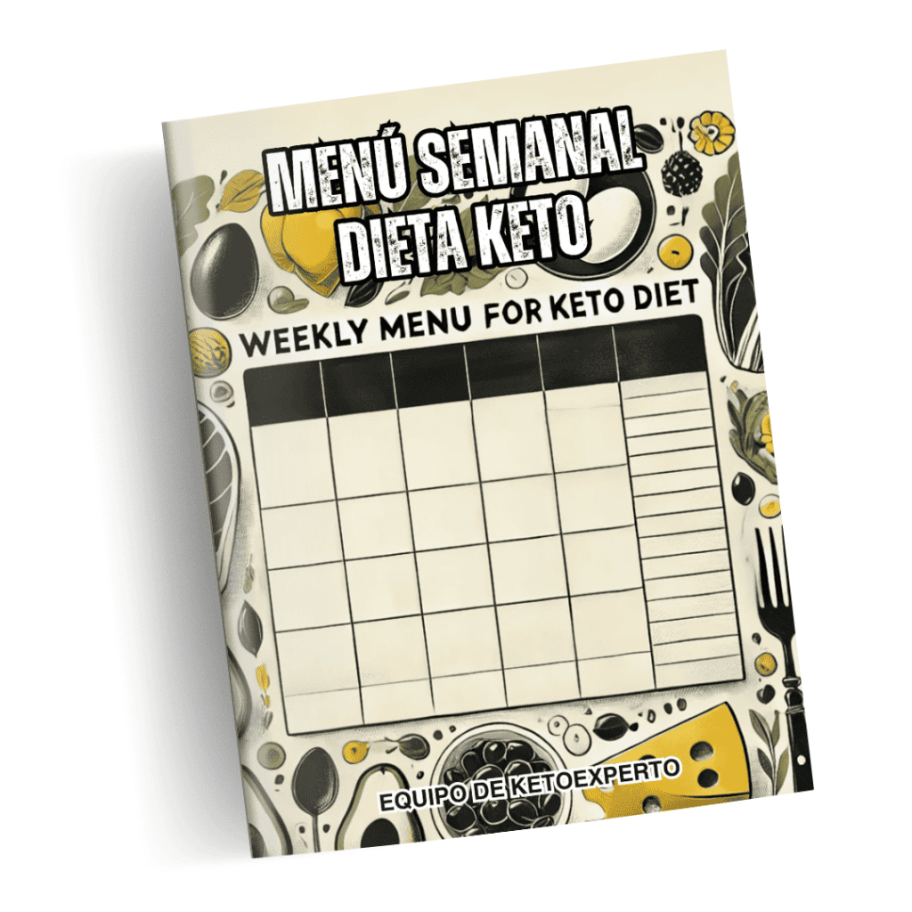 📚Menú semanal dieta keto Gratis PDF